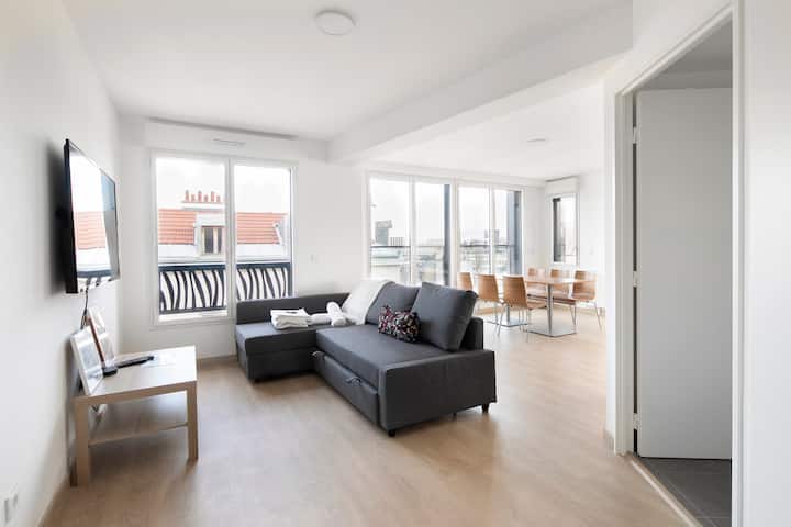 * Appartement Pour 8 Pers - Saint Denis * - Porte de Paris, Saint-Denis