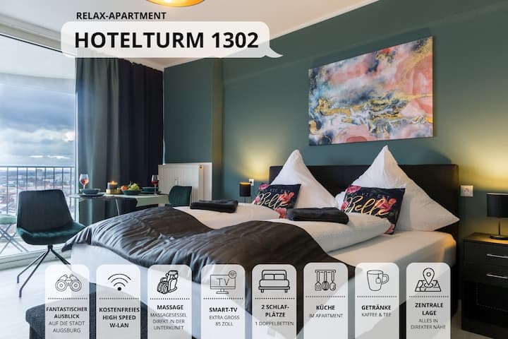 Relax Apartment Great View, Massage Chair - Augsburg