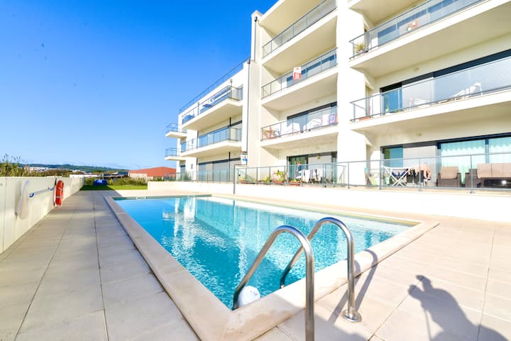 "Aloha Bliss" -Appartement Pour 8 (6 Adultes Max) - São Martinho do Porto