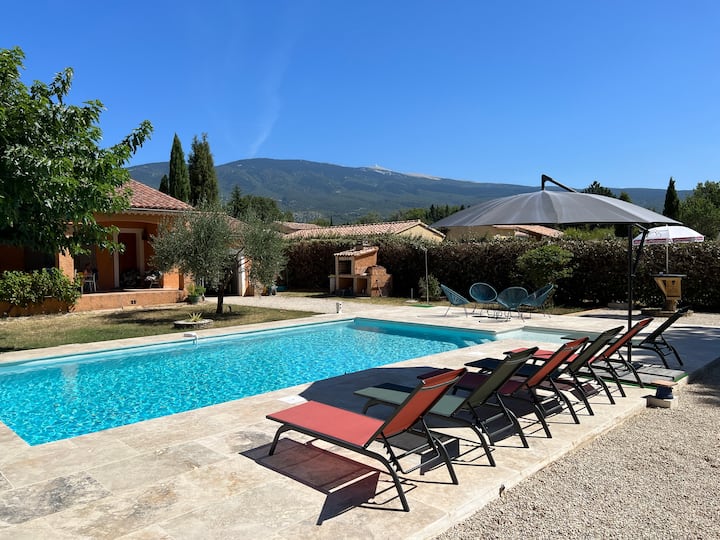 Villa Avec Piscine Chauffée - Bédoin