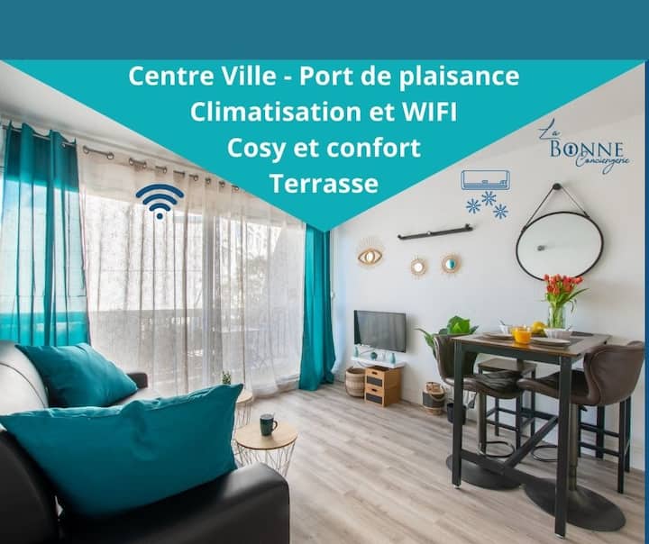 L'éden Des Vacances * Clim * Terrasse * Wifi *Port - La Grande-Motte