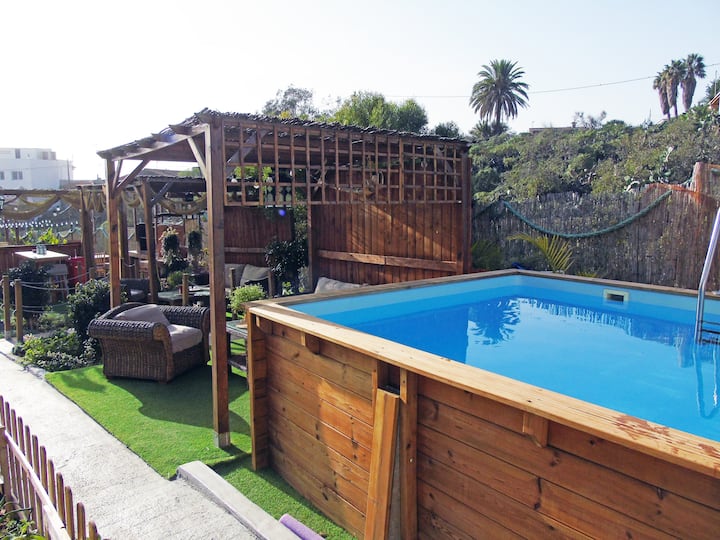 Finca Don Pedro Con Piscina. Cabaña Privada. - Santa Cruz de Ténérife