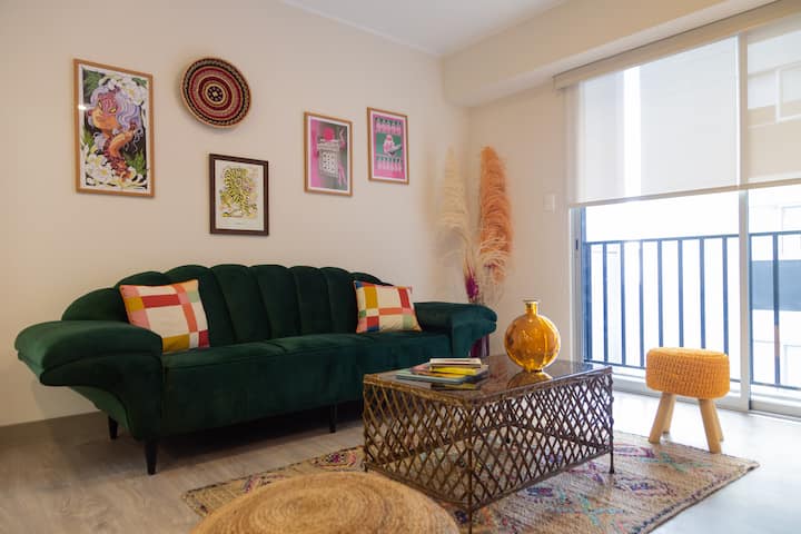Cozy & Eclectic In Miraflores - Lima