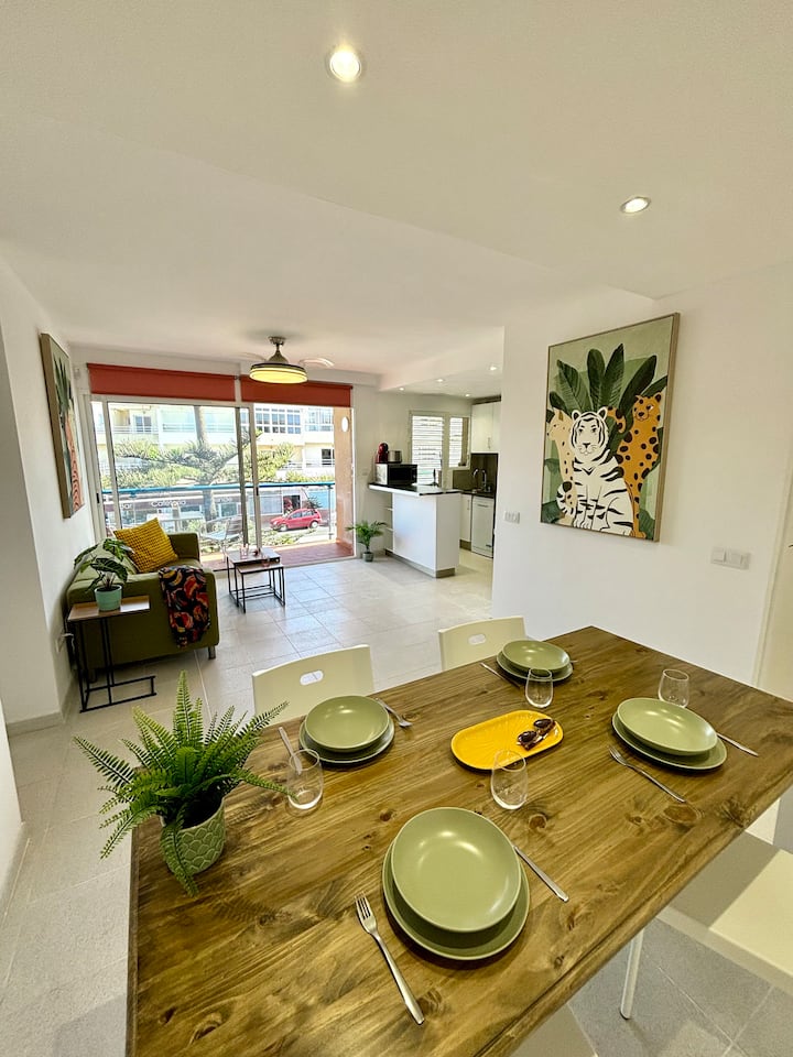 Sunny Terraced Flat In Corralejo Center - Corralejo