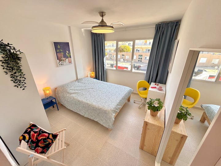 Sunny Room With Private Bathroom @Corralejocentral - Corralejo