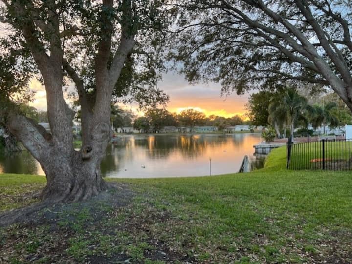 Serene Lakeside Home Near Beach - Indian Rocks Beach, FL