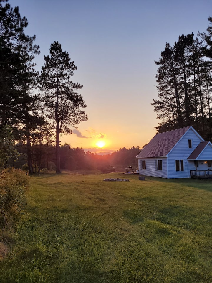 Cedar River Amazing View A-frame House - Indian Lake, NY