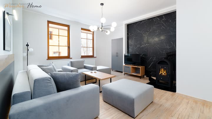 Karkonosz 1 Blisko Centrum, Z Kominkiem - Karpacz