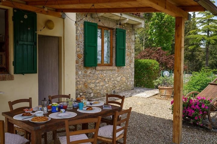 Gaia 'S House With Pool In The Wood - Monteriggioni