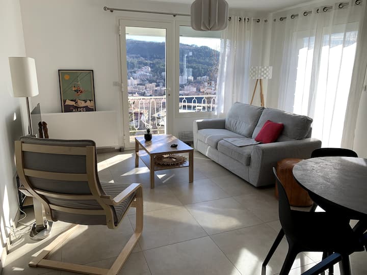T4 Vue Imprenable Montagnes Et Ville - Gap