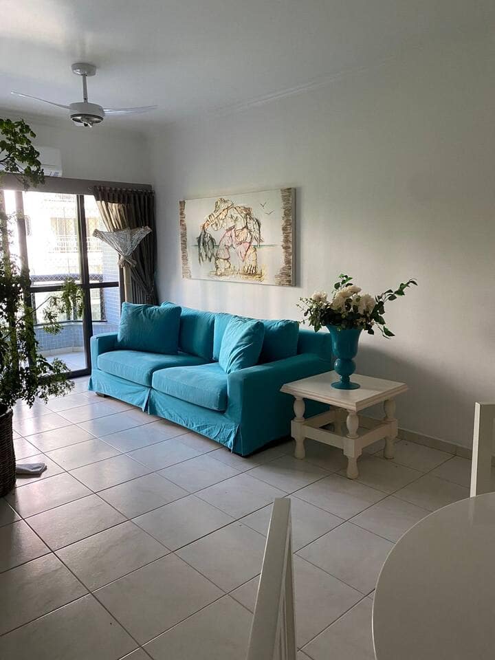 Ap Impecável Em Pitangueiras Com Home Office - Guarujá