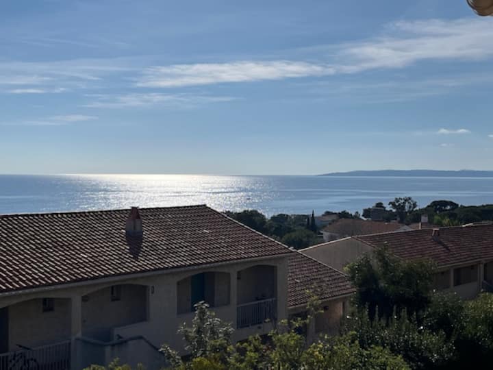 Vue Mer Panoramique Terrasse Piscine Clim Parking - Roquebrune-sur-Argens