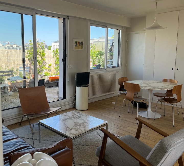 Bel Appartement Dans Le Ciel - Paris