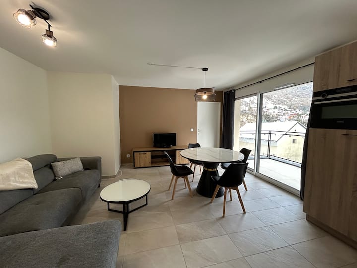 Superbe Appt T2 Neuf - Parking - Brides-les-Bains