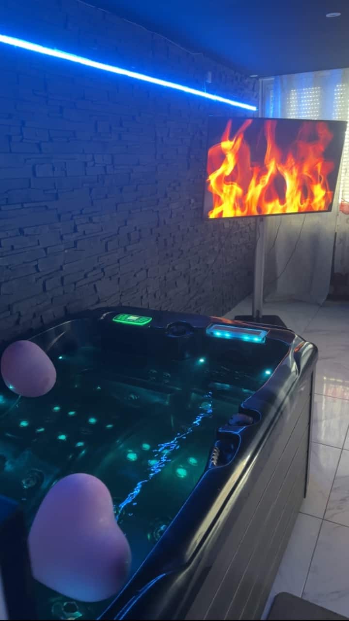 Appartement Jacuzzi Sauna - Metz