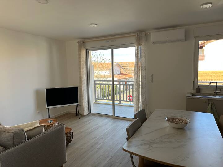 Très Bel Appartement Neuf - Parking Et Terrasse - Biscarrosse