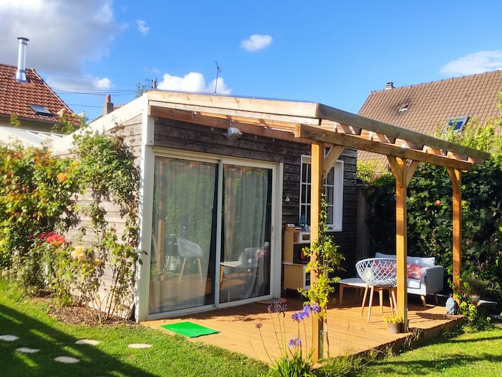 Studio Dans Jardin Privé - Caen