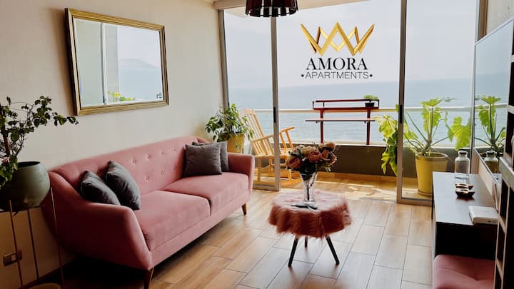 Ocean View Wifi Rápido + Piscina + Gym 8.07 - Lima