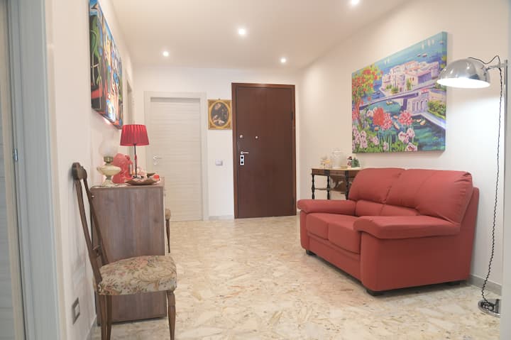 Aria- Suite Matrimoniale/quadrupla, Bagno, Balcone - Taranto