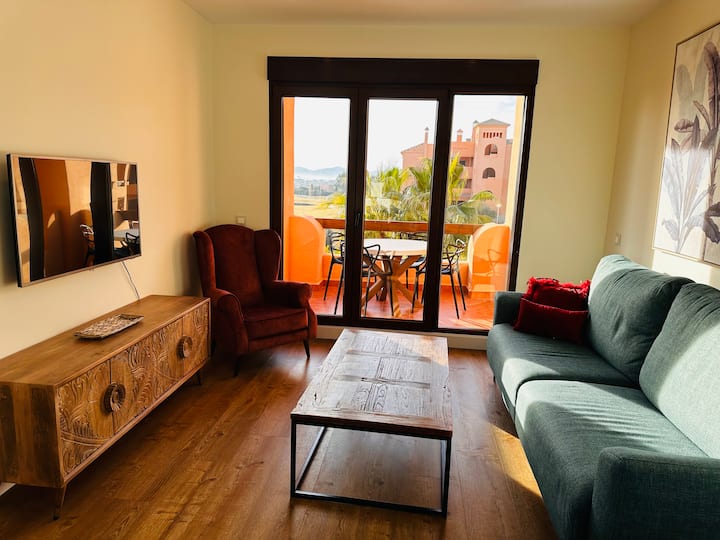 Modern 2-bedroom Apartment With Best Golf Views - Carthagène, Espagne