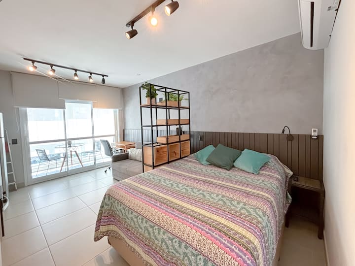 Loft Lithium - Novo Apê Perto Do Prq. Ibirapuera - Moema