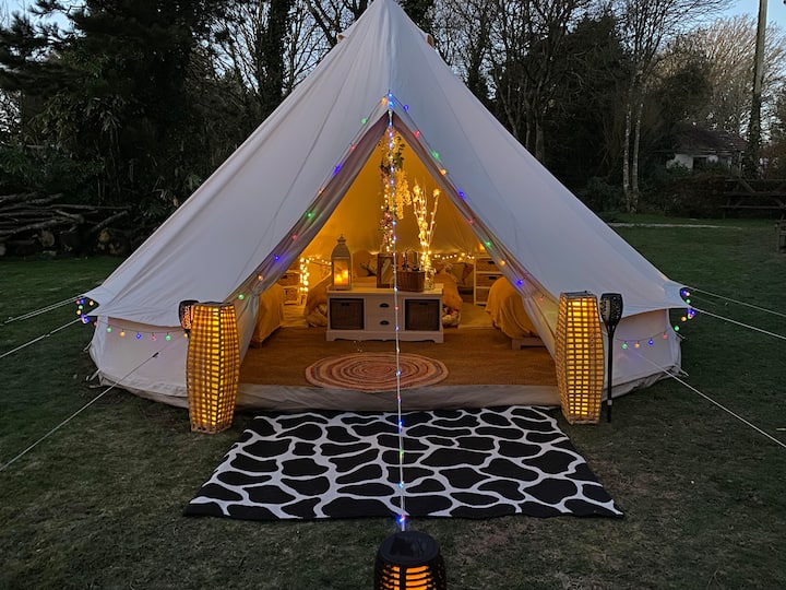 "Beau" - Bell Tent In Cornwall - Porthtowan