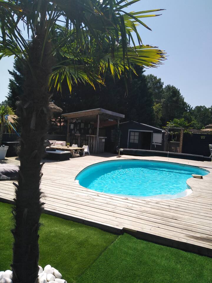 Villa Au Calme Idéale Pour Les Familles - Andernos-les-Bains