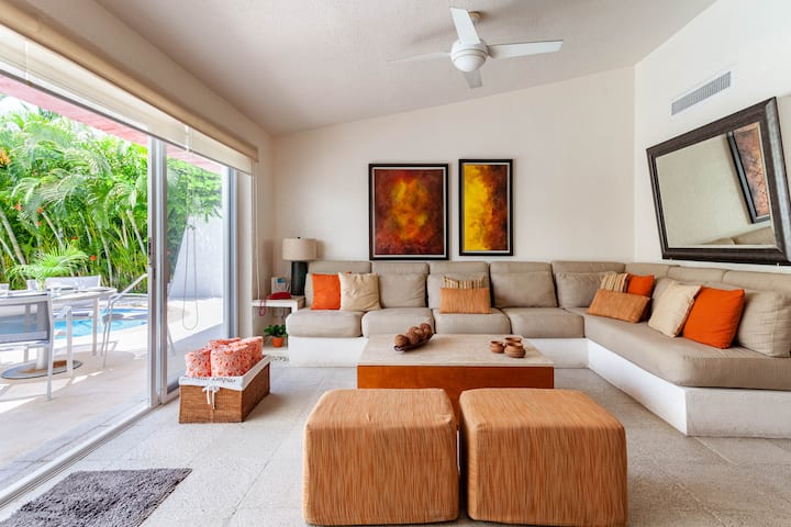 Linda Villa Con Alberca Privada Y Seguridad - Acapulco