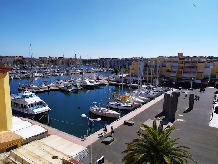 Chez Vincent & Pauline Côté Port - Gruissan