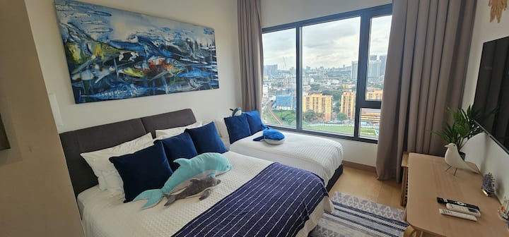 The Ocean Breeze Suite With Gorgeous Infinity Pool - Kuala Lumpur