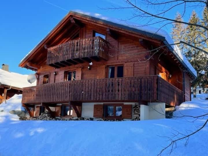 Chalet De Charme Avec Vue Panoramique - La Chapelle-d'Abondance