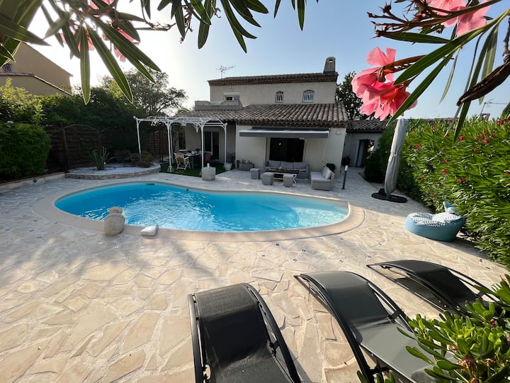 Villa Paulesa Piscine 6 Personnes - Fréjus