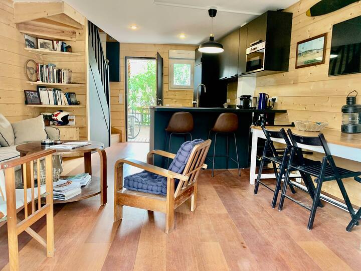 B0009 Duplex Avec Terrasse, Piscine Et Jardin - Cap Ferret