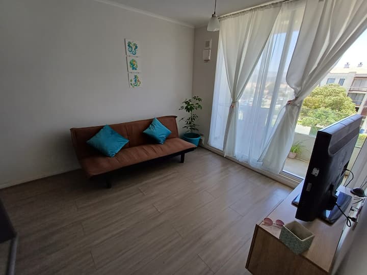 Departamento Amoblado La Serena 2d/1b Condominio - La Serena