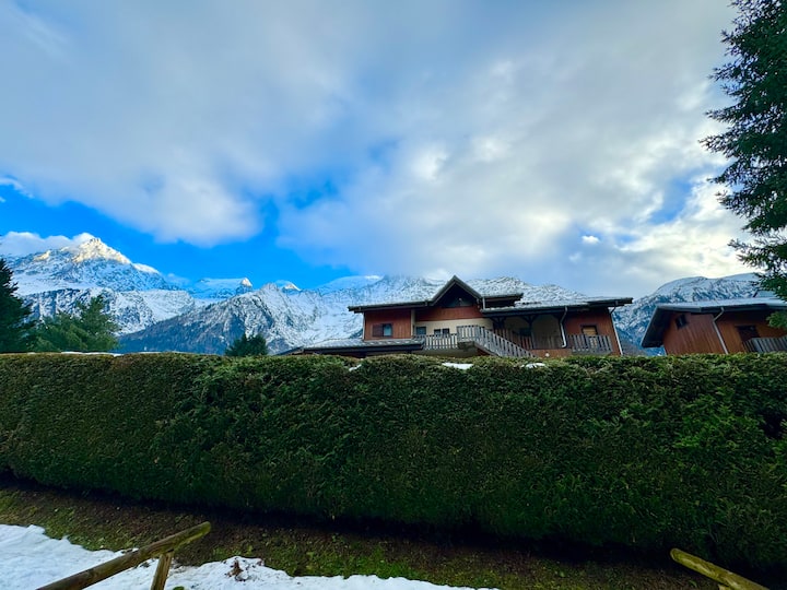 Appartement 4 Personnes, Terrasse Vue Mont Blanc - Les Houches