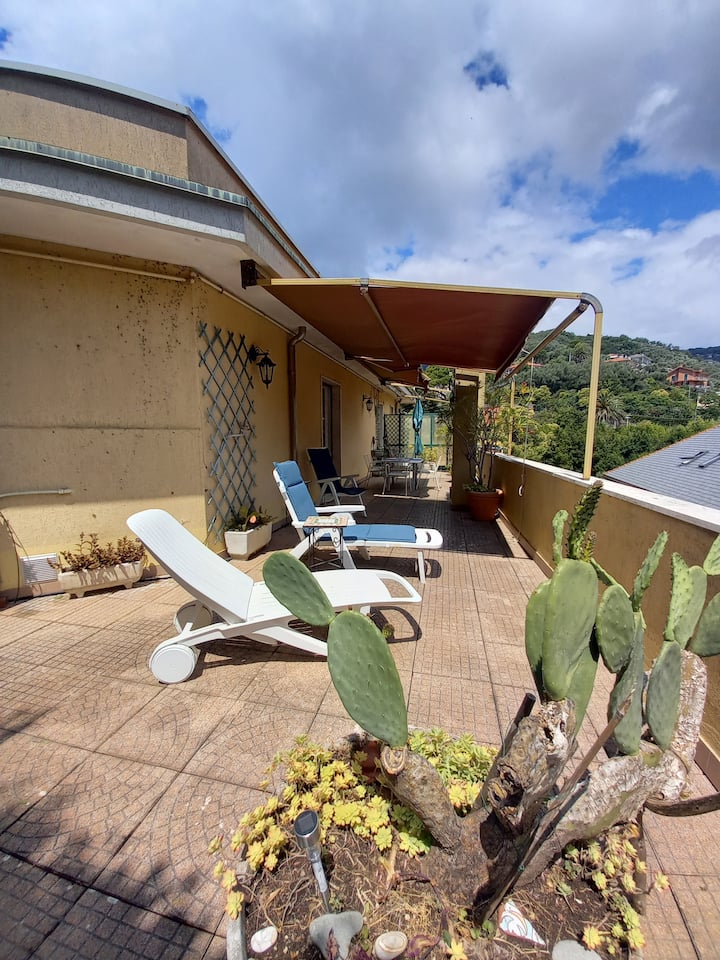 Accommodation With Large Terrace - Bonassola