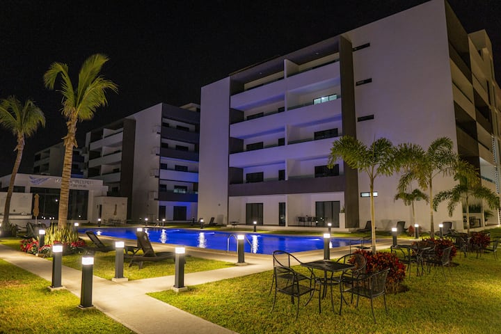 Tu Refugio De Playa: Loft Moderno En Cerritos - Mazatlán
