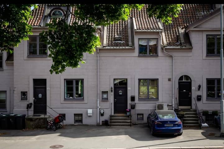 Charming Apartment In Townhouse - Oslo