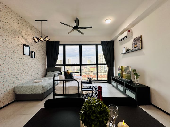 (New) 3br Sleek Serenity Homestay @ Urban Suites - Batu Ferringhi