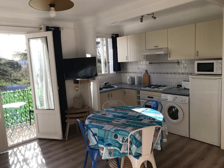 Appartement Type F2 Climatise Entre Plage Et Port - Collioure