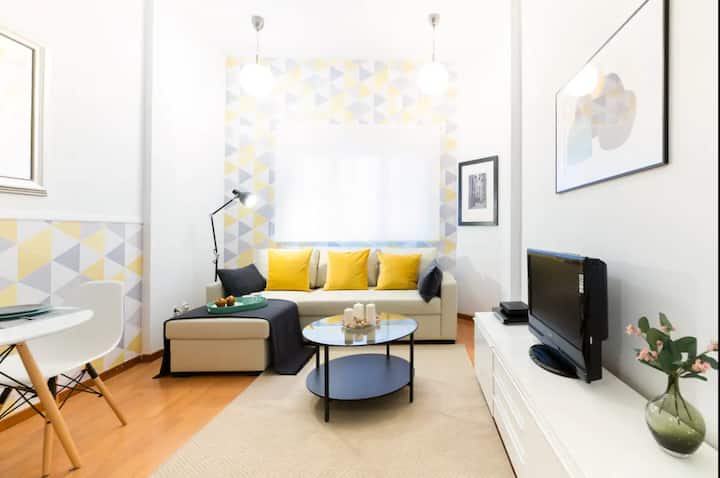 Studio Flat By Gran Via - Comfy & Quiet - Madrid
