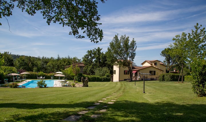 Villa Toscane 14 Personnes 7 Chambres, Piscine Ac - Città di Castello