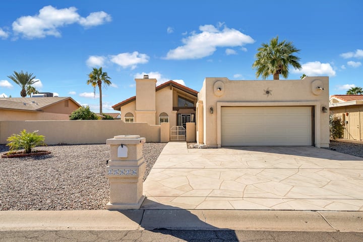 Resortliving Golf/pool/gym/fishing 2bed2bath Oasis - Sun Lakes, AZ