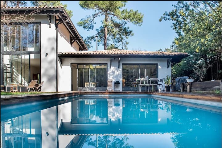 Arcachon Trés Belle Villa Moderne - 5 Ch. Piscine - Arcachon