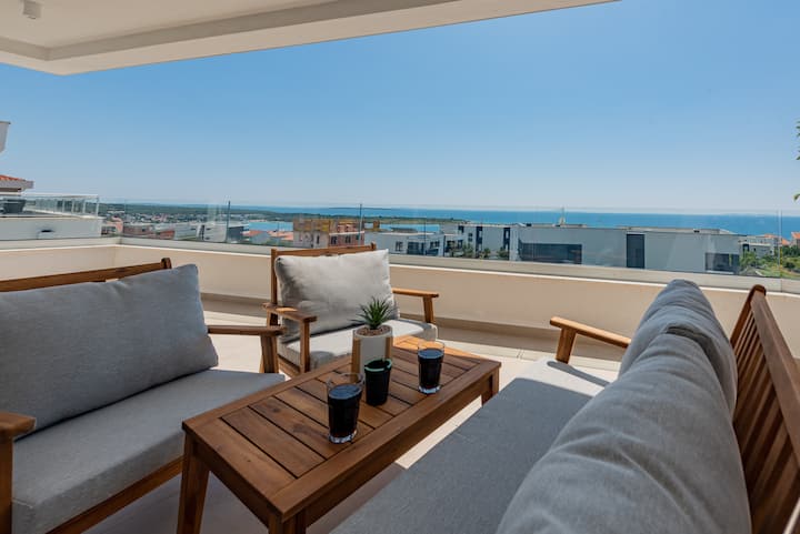 Modern Apartments Twins With Pool For 10 - Mandre
