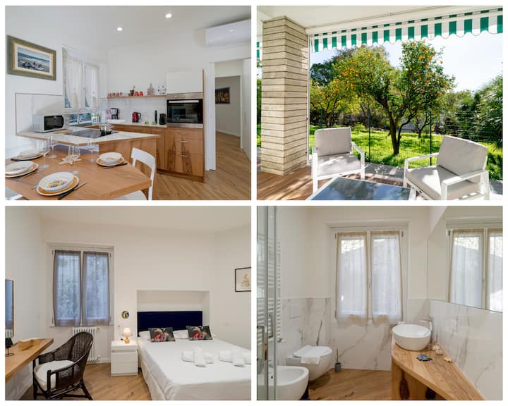 Wood&white  Appartamento Con Patio A Sanremo - Sanremo