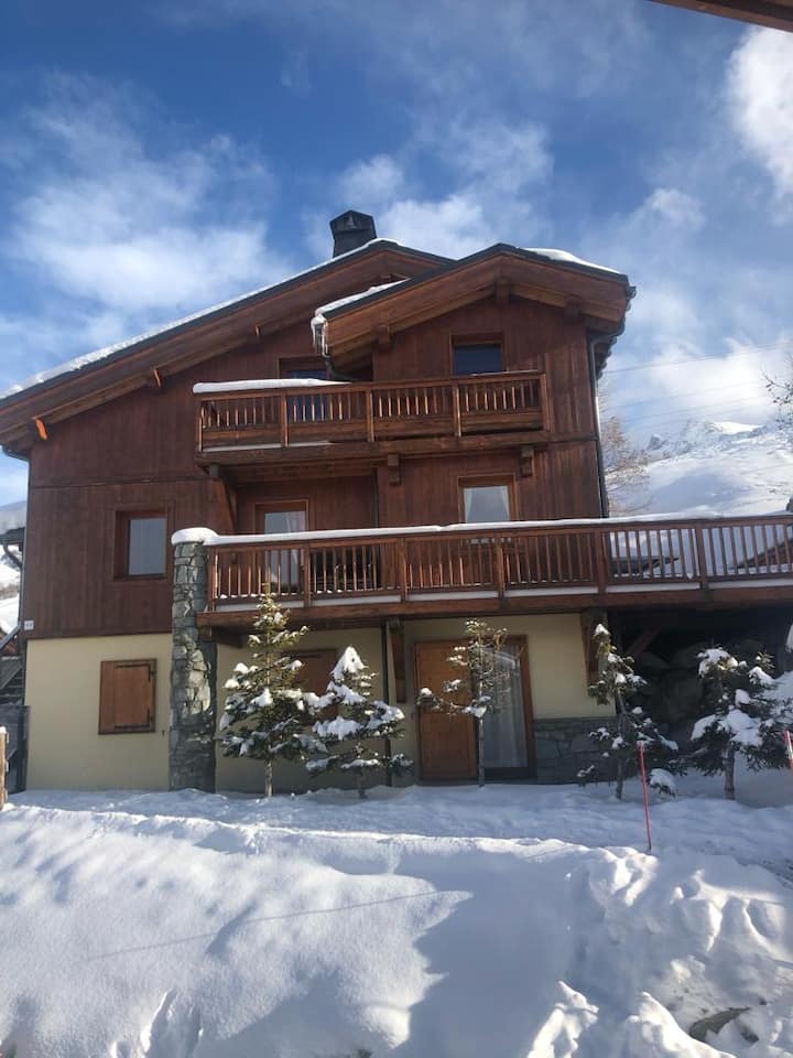 Chalet Au Pied Des Pistes - Saint-François-Longchamp