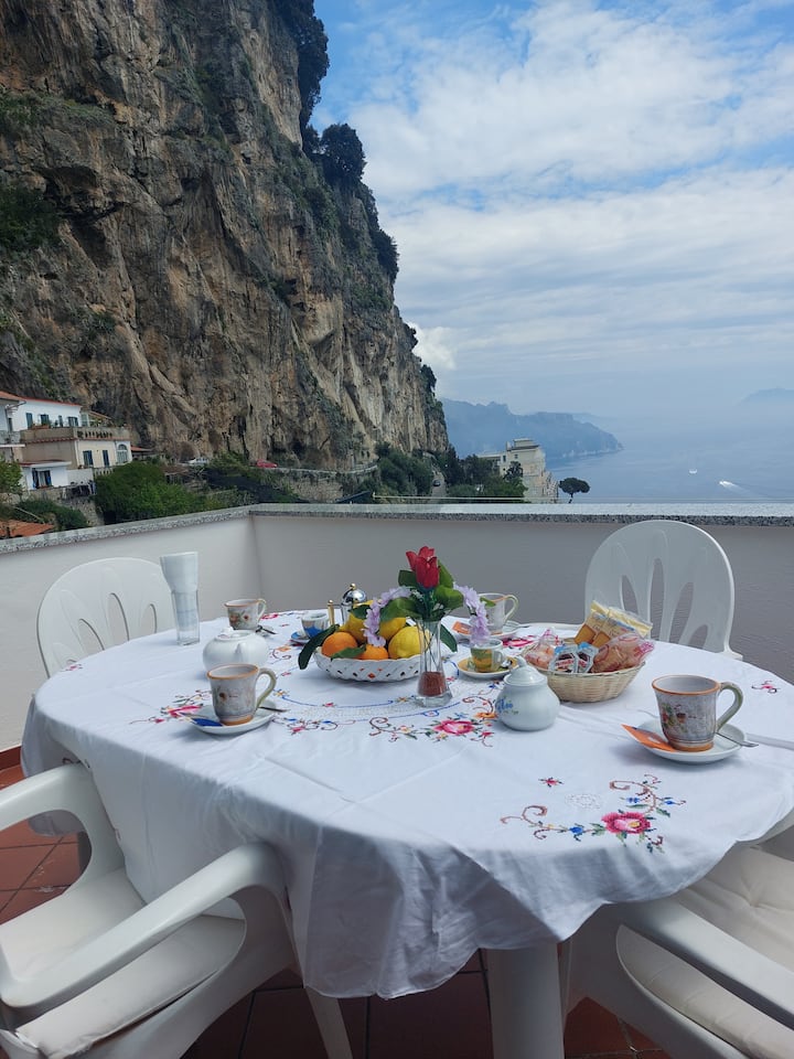 Casa Orizzonte Con Vista Mare - Amalfi