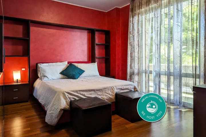 [200mt Dal Mare] Parcheggio Wifi Clima Balcone - Porto San Giorgio