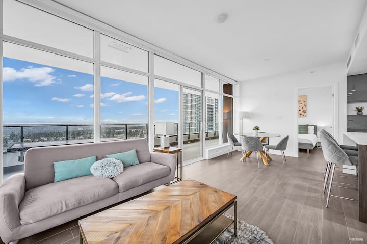 Brand New 2b+2b Condo/dm For Monthly Rent - Burnaby